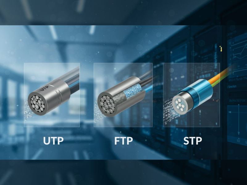 Tipos de Cables: Comparación entre UTP, STP y Fibra Óptica. - Cableado Estructurado